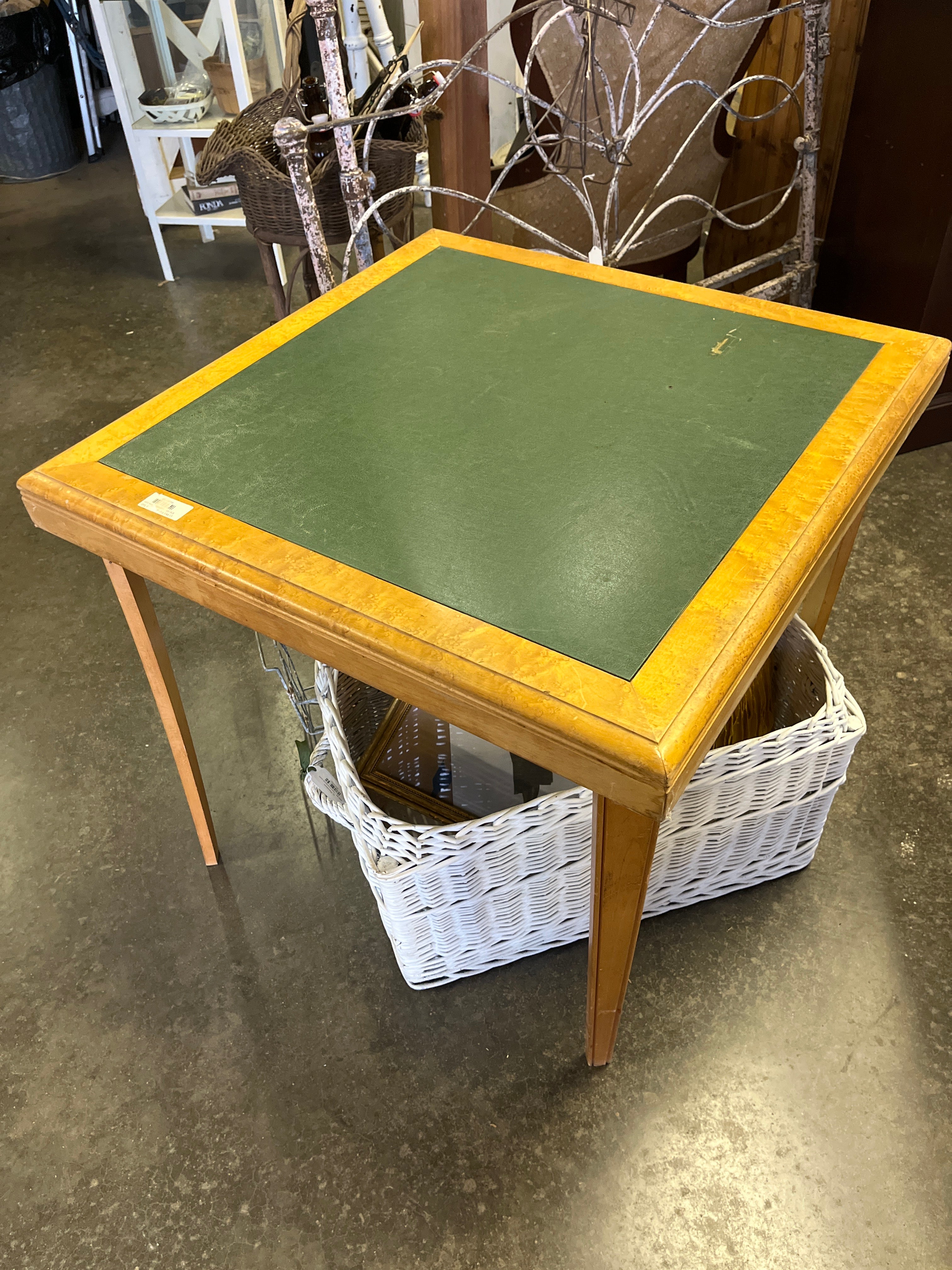 Lt Wd Folding Card Table – Mistress of Junk
